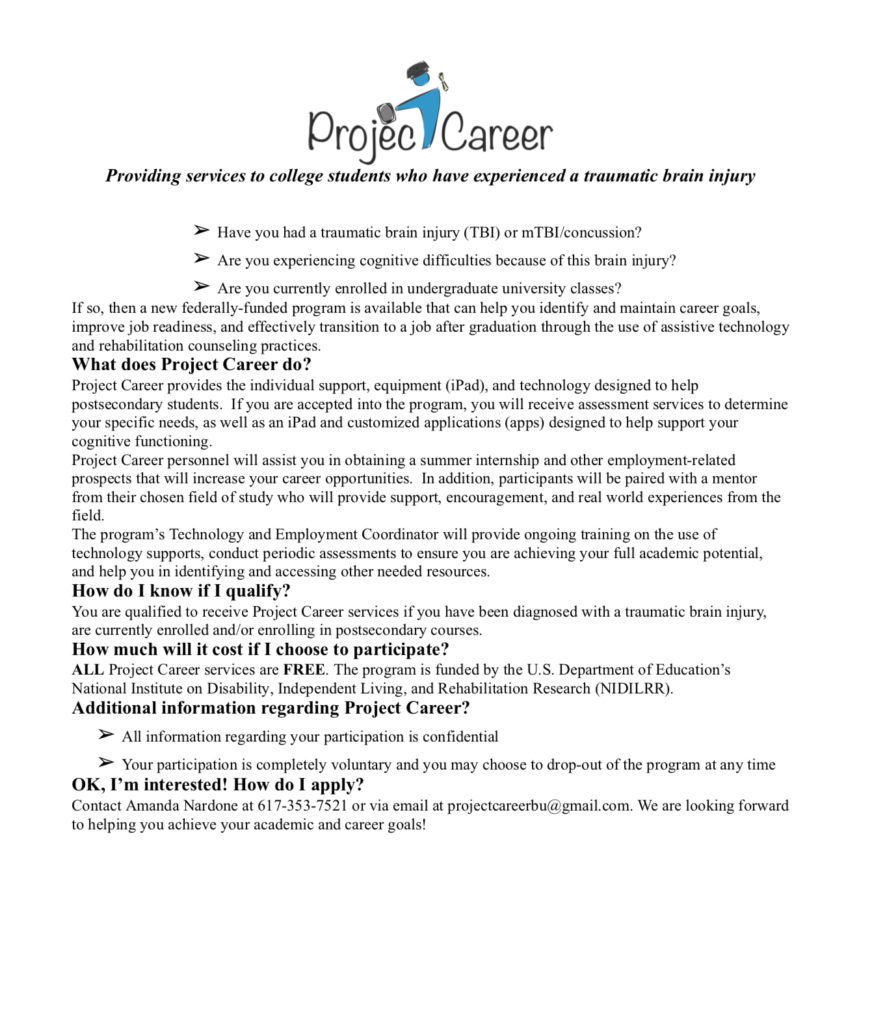 Concussion and Traumatic Brain Injury Clinic – Cognitive Neurology Unit ...